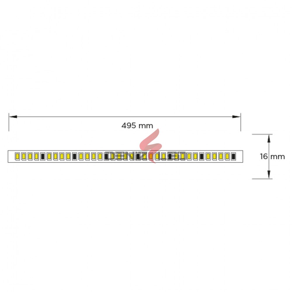 16MM SABİT VOLTAJ PCB LED BAR 24V METREDE 70 LEDLİ Modelleri & Fiyatları